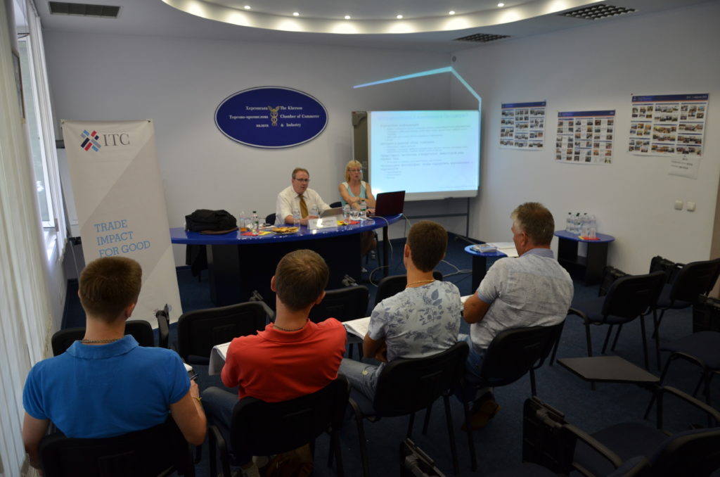 Ukrainian SMEs from southern Ukraine learned to present their products ...